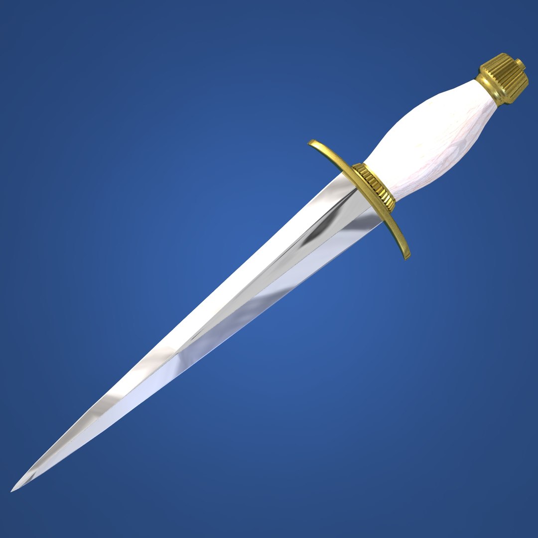 3dsmax dagger arkansas toothpick 02