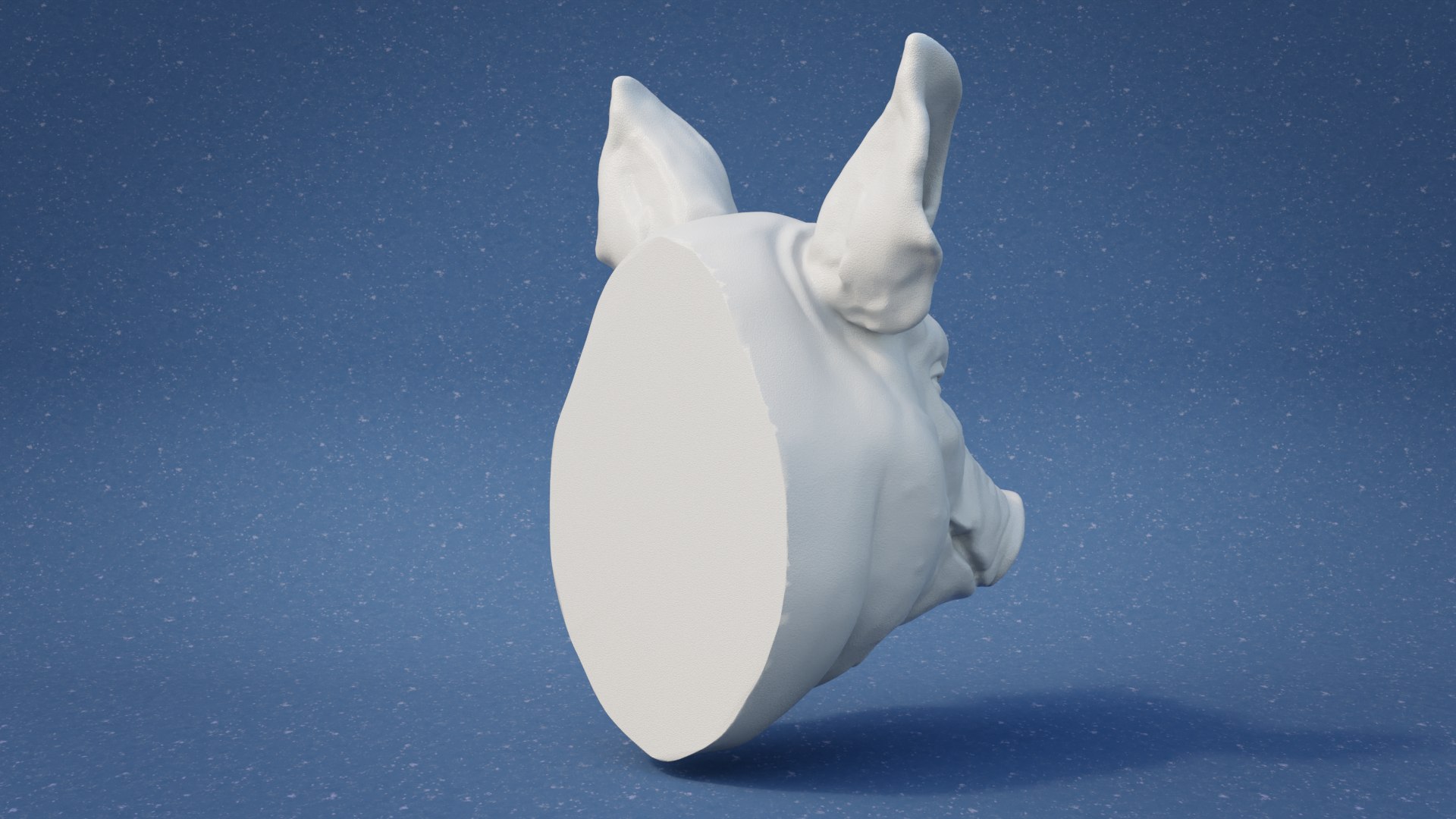 3D Model Pig Head Wall Mount - TurboSquid 2222076