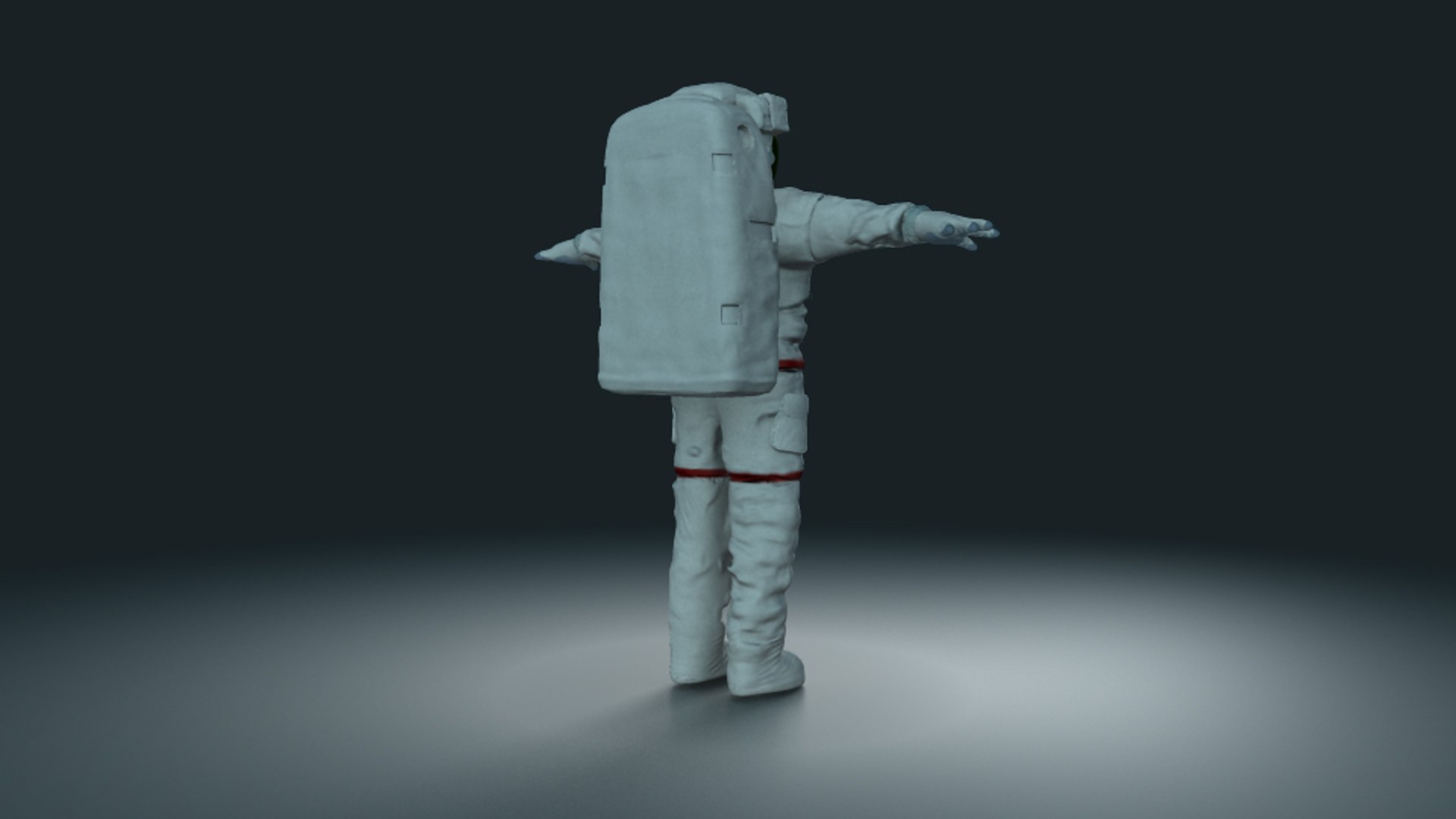 3d Astronaut Character Model