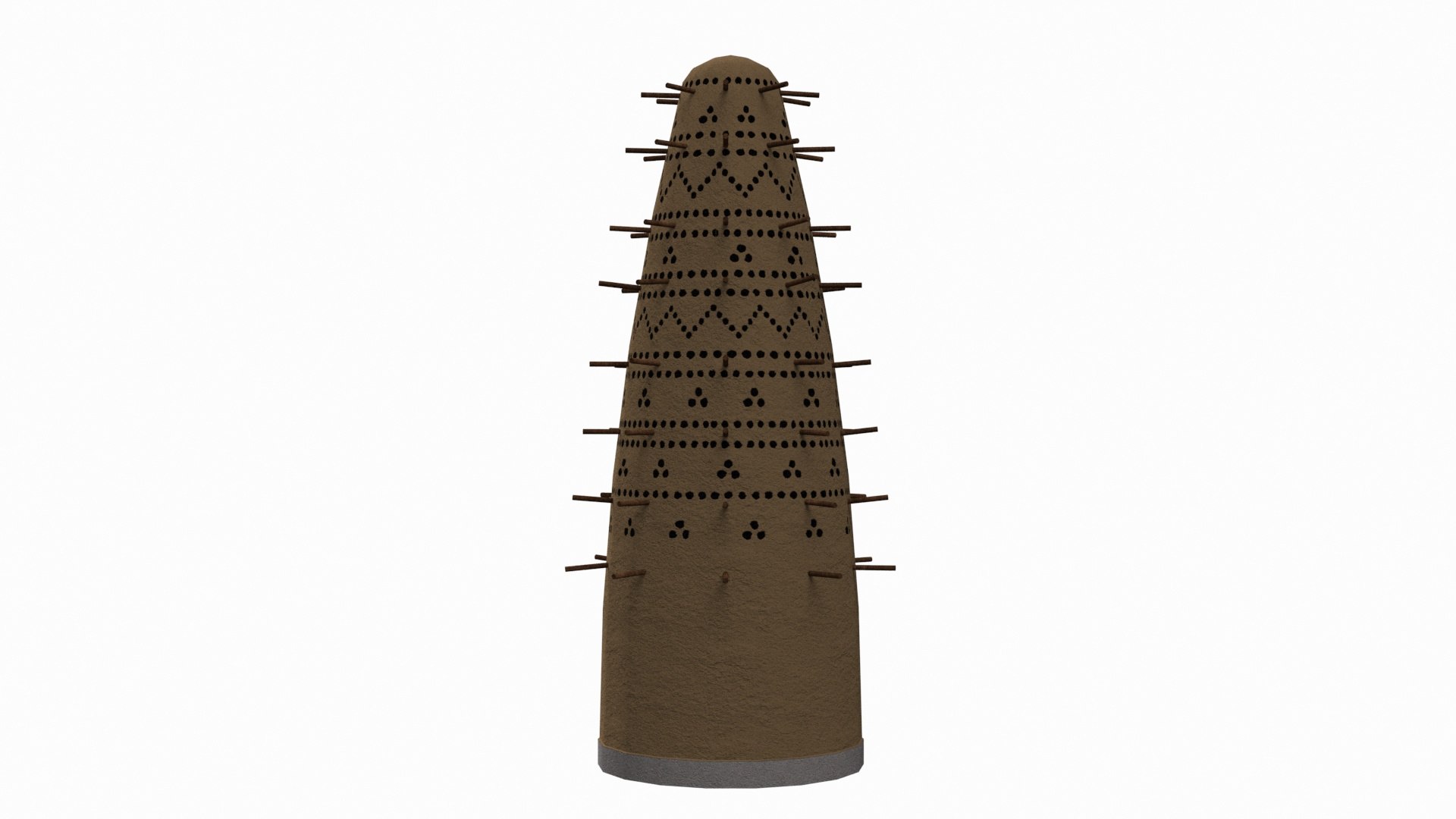 3D Model Pigeon Tower - TurboSquid 1614713