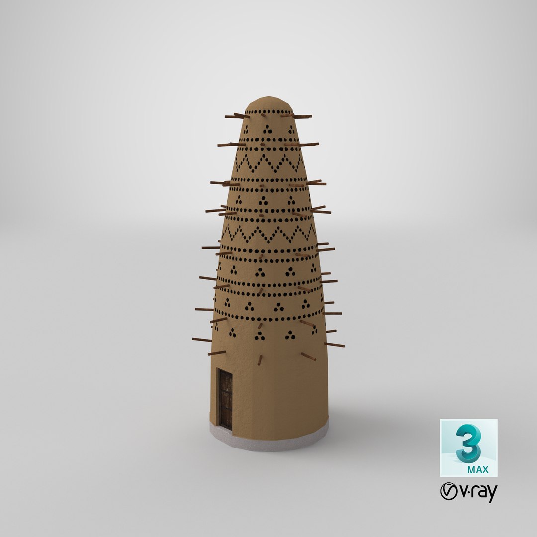 3D Model Pigeon Tower - TurboSquid 1614713