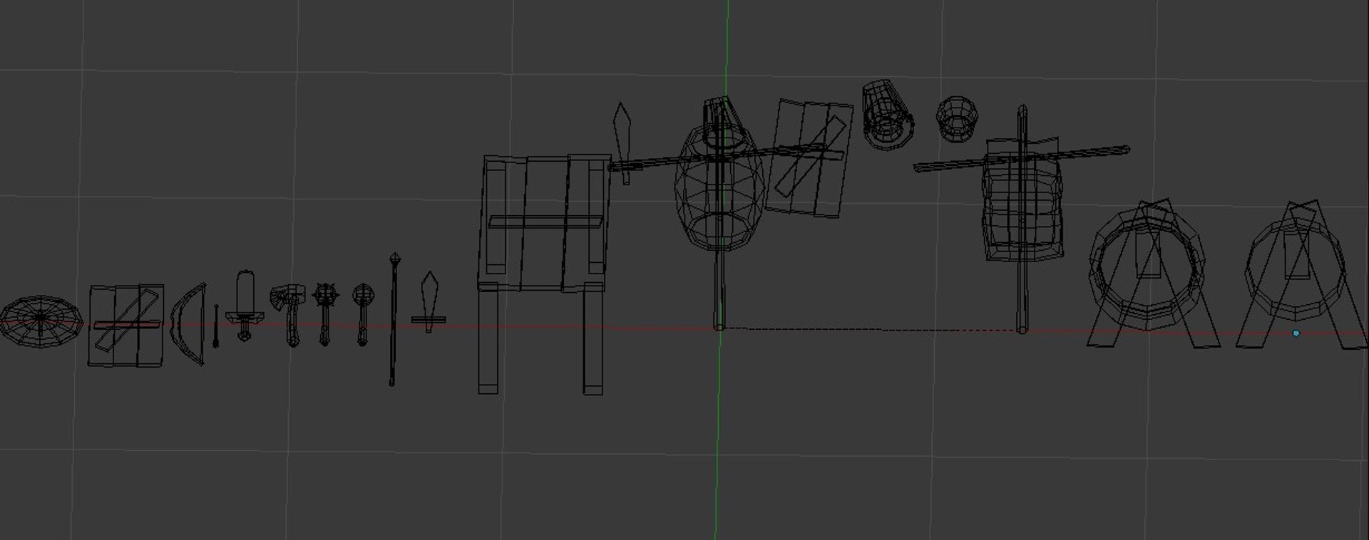 3D cartoon training camp - TurboSquid 1449146