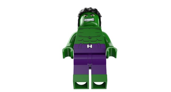 Lego hulk 3D model - TurboSquid 1363630