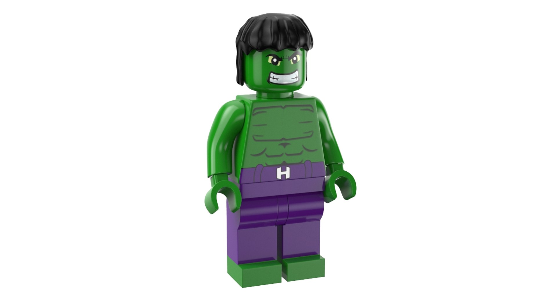 Lego Hulk 3D Model - TurboSquid 1363630