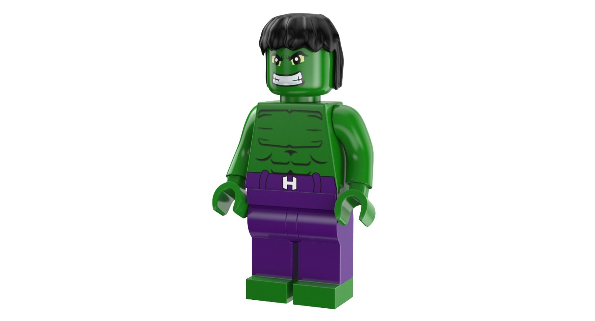 Lego Hulk 3D Model - TurboSquid 1363630