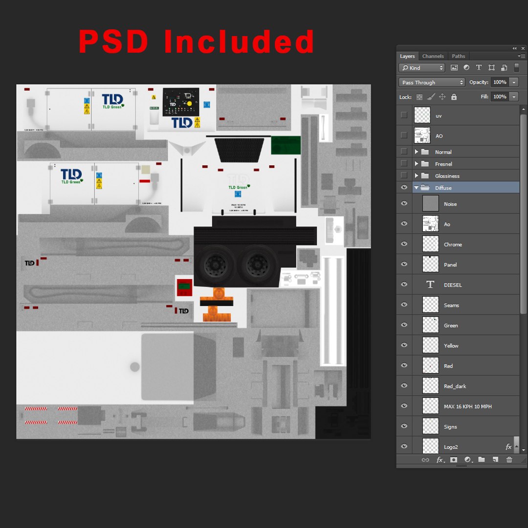 3d tld 406 ground power