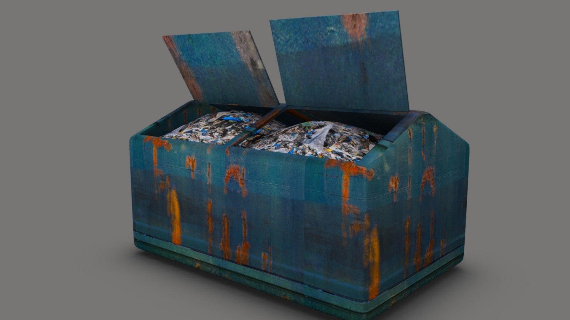 Garbage Collecting 3D Model - TurboSquid 1264400