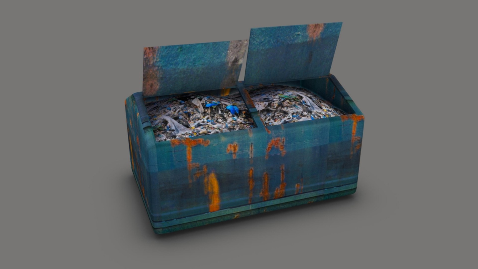 Garbage Collecting 3D Model - TurboSquid 1264400