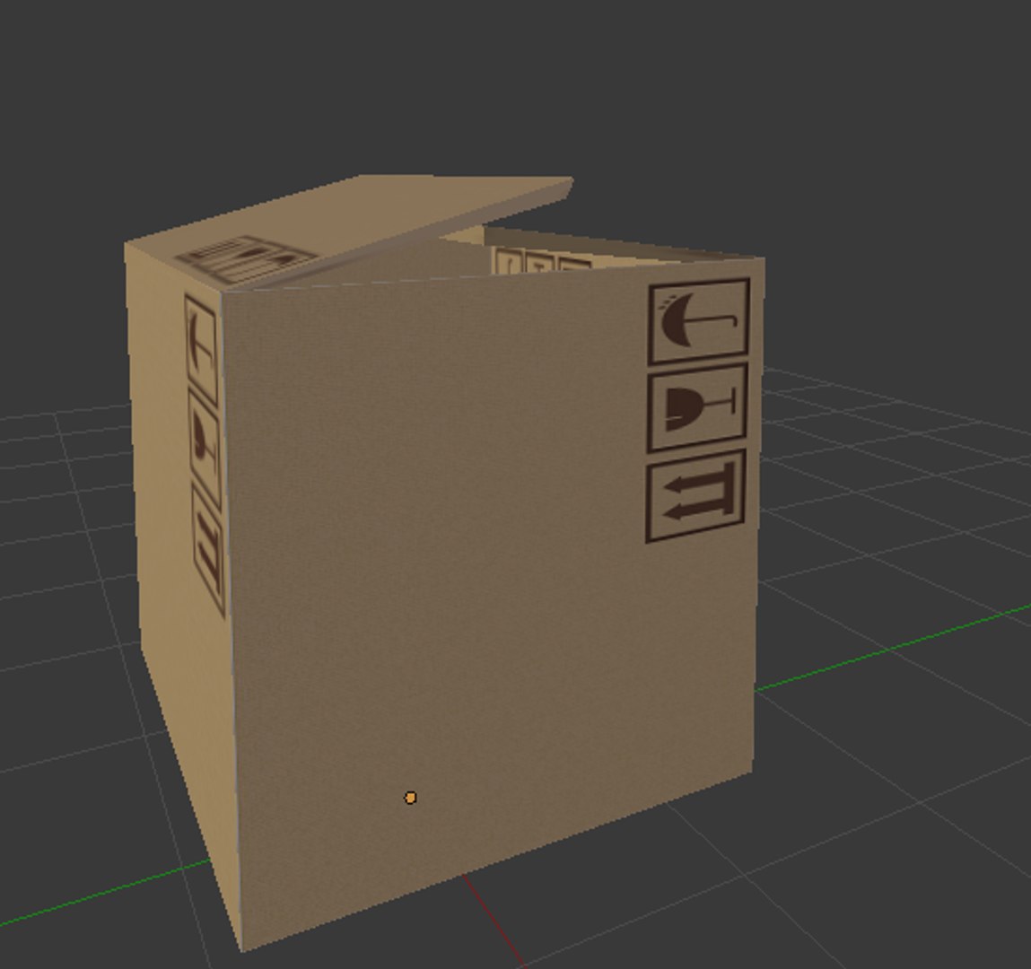 3D Model Box Card Board - TurboSquid 1220456