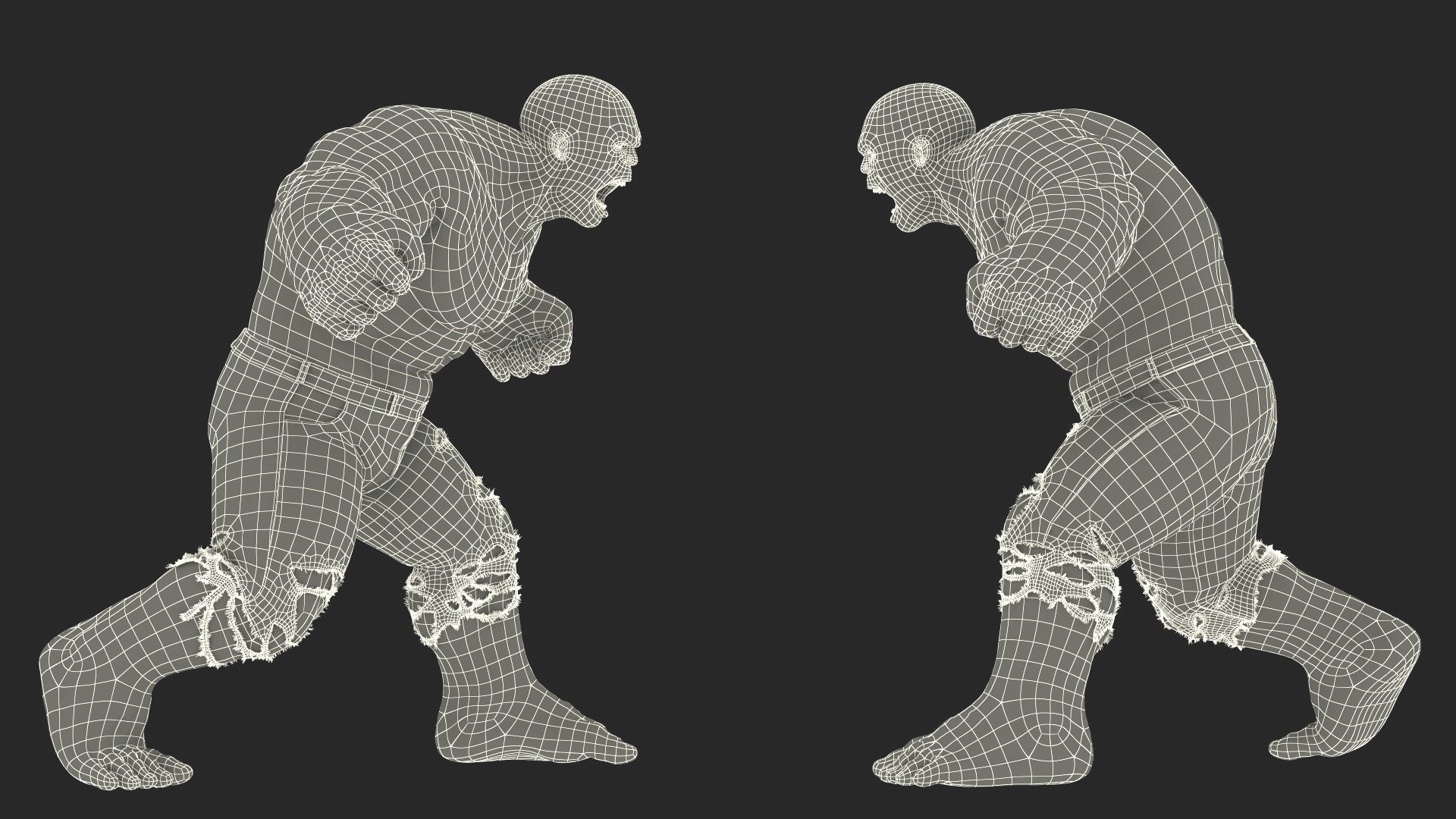 Hulk Rage Roar Fur 3D Model - TurboSquid 2412587