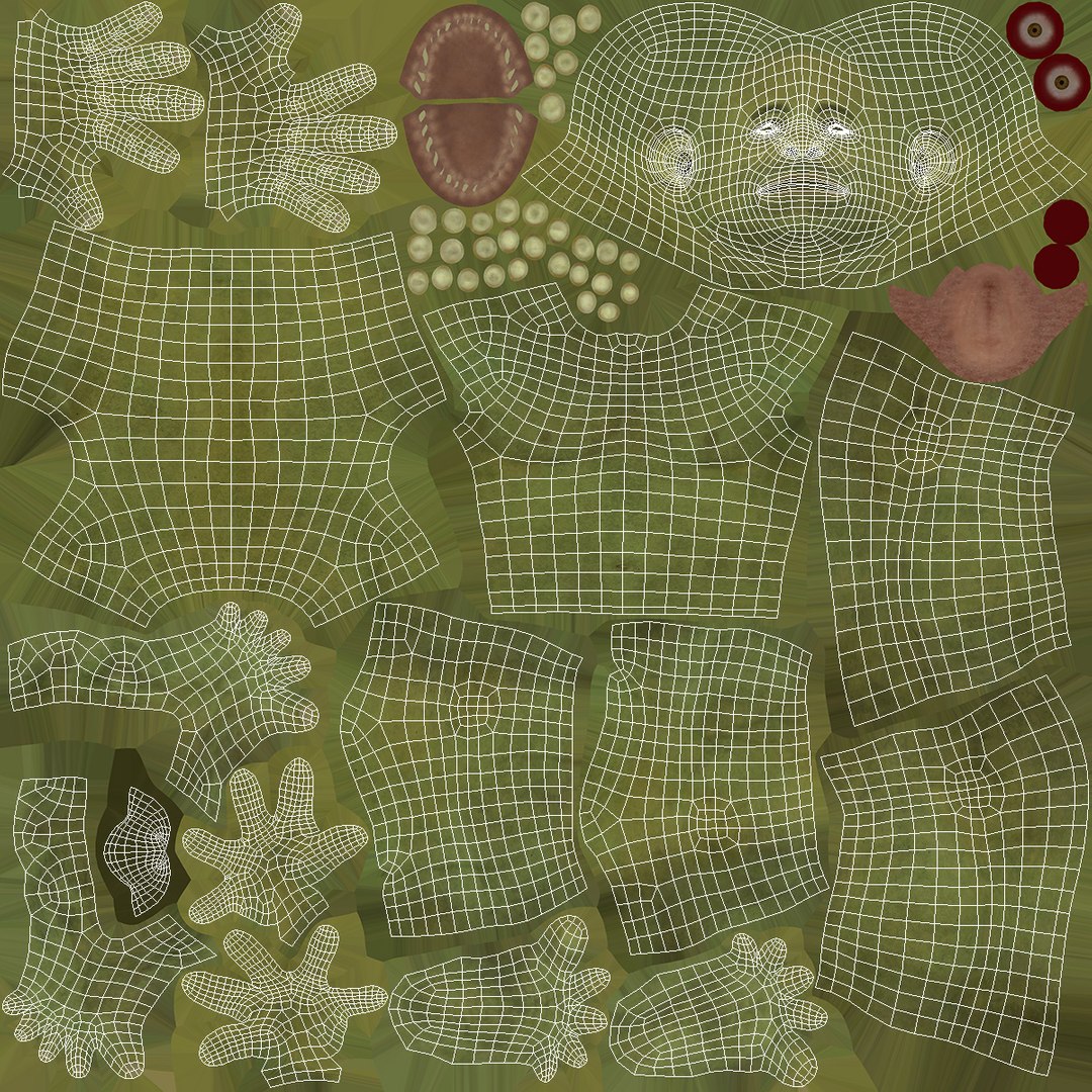 Hulk Rage Roar Fur 3D Model - TurboSquid 2412587