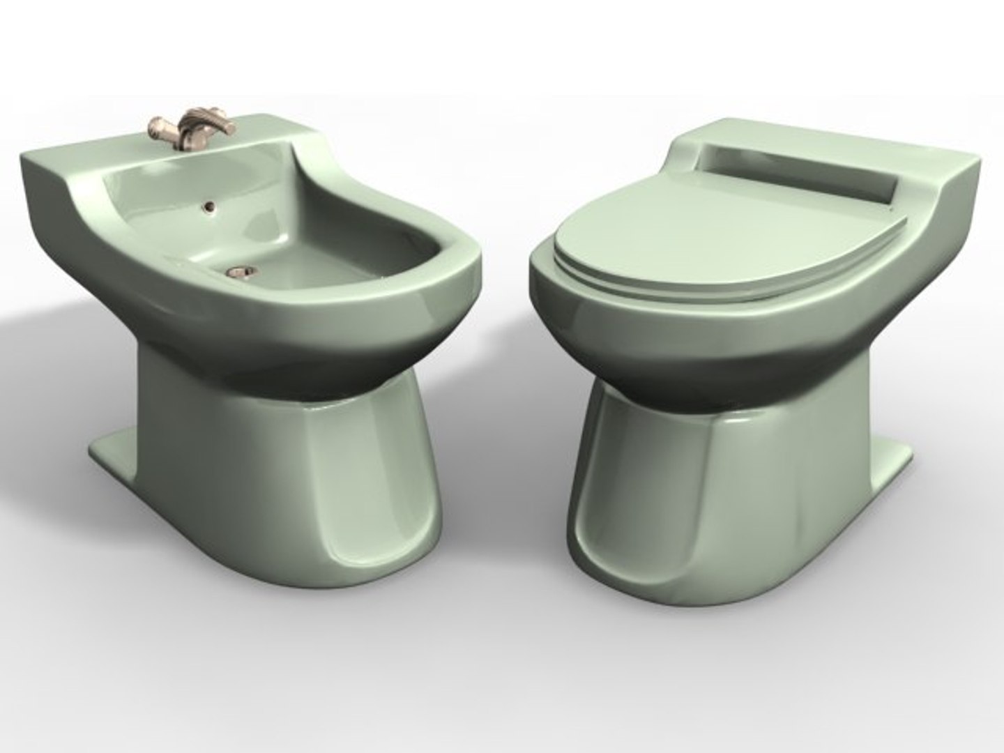 wc bidet 3d model