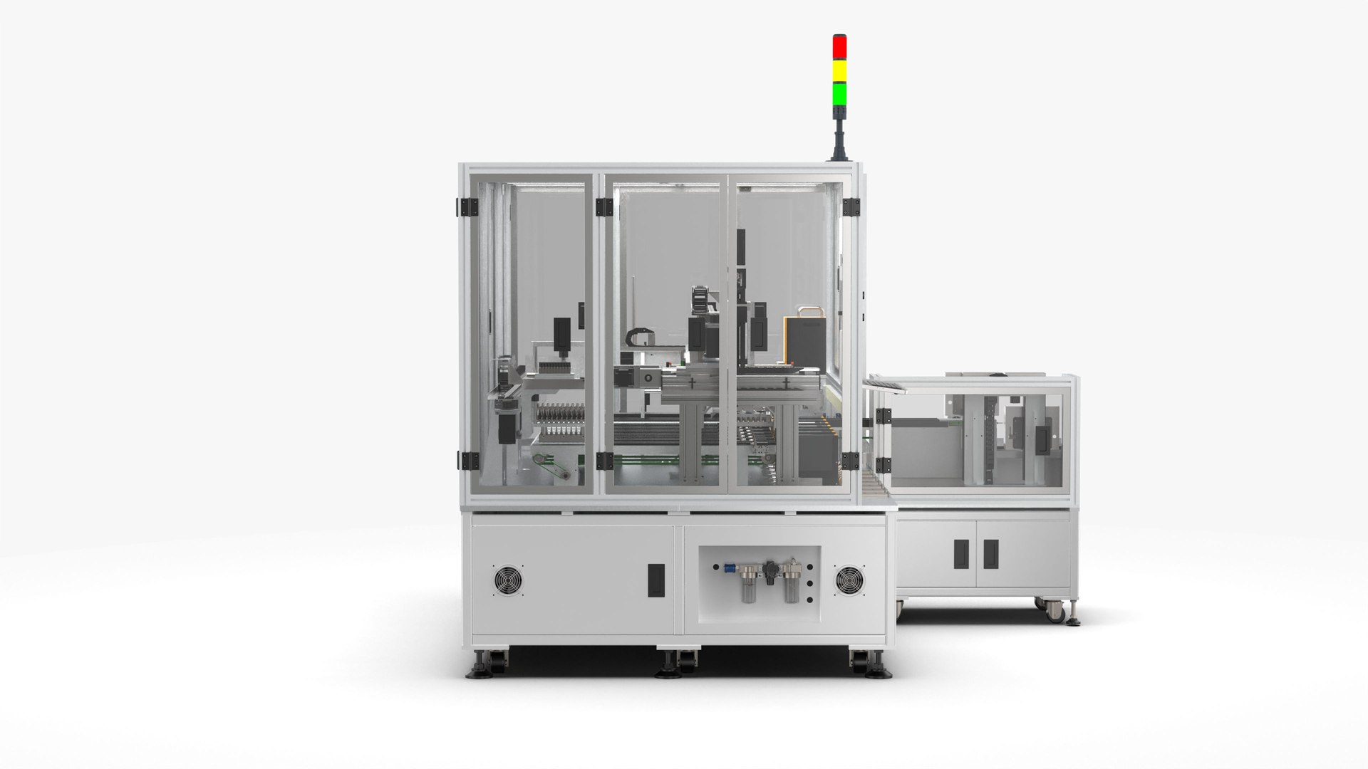 3D Fully Automatic 18650 Battery Sorting Machine - TurboSquid 2058609