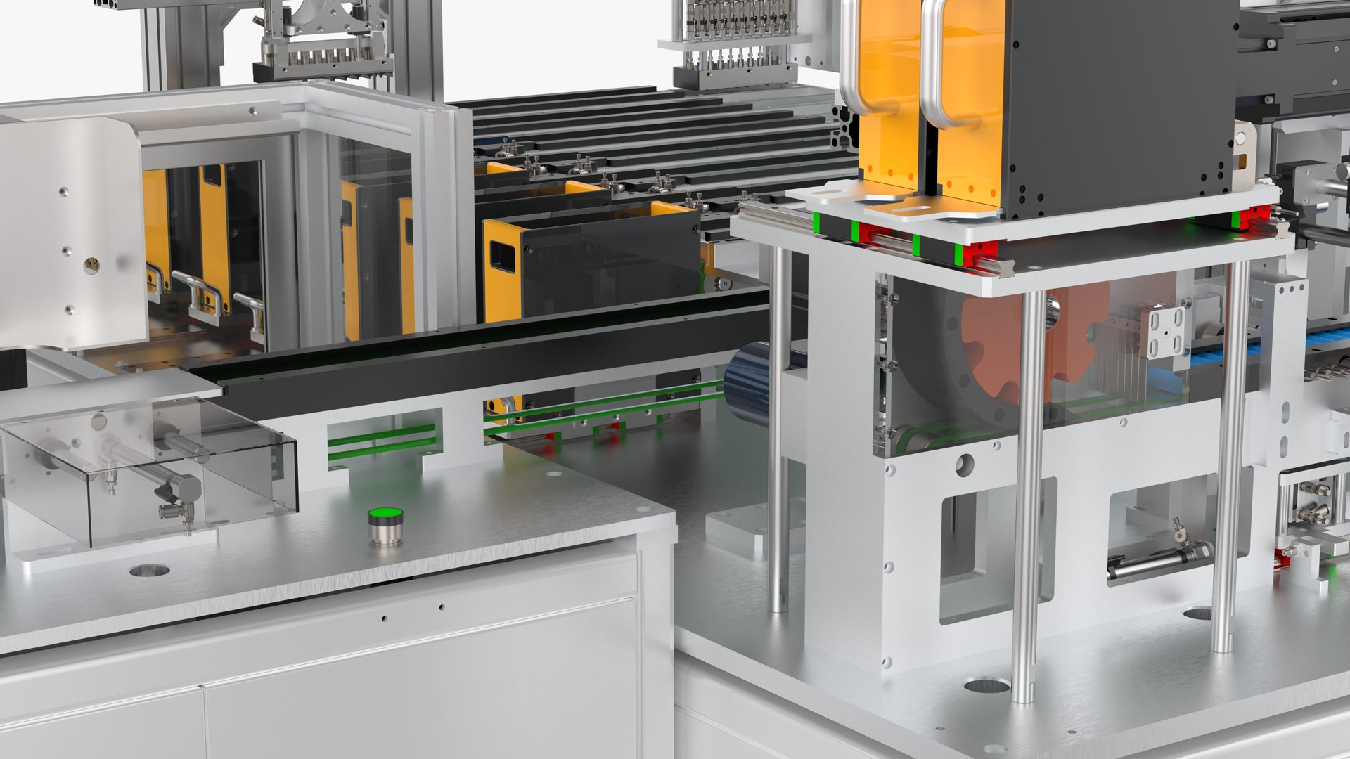 3D Fully Automatic 18650 Battery Sorting Machine - TurboSquid 2058609