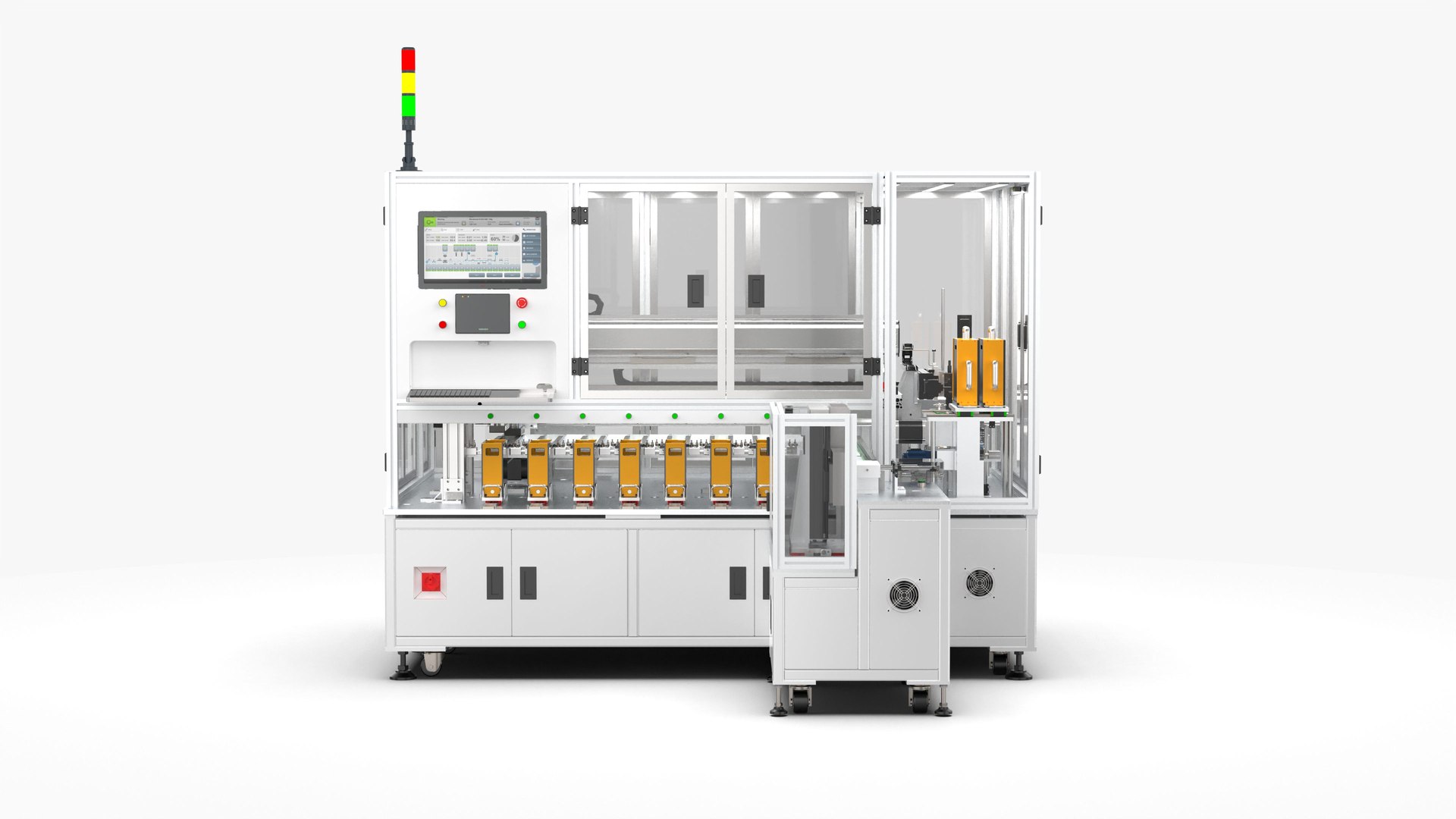 3D Fully Automatic 18650 Battery Sorting Machine - TurboSquid 2058609