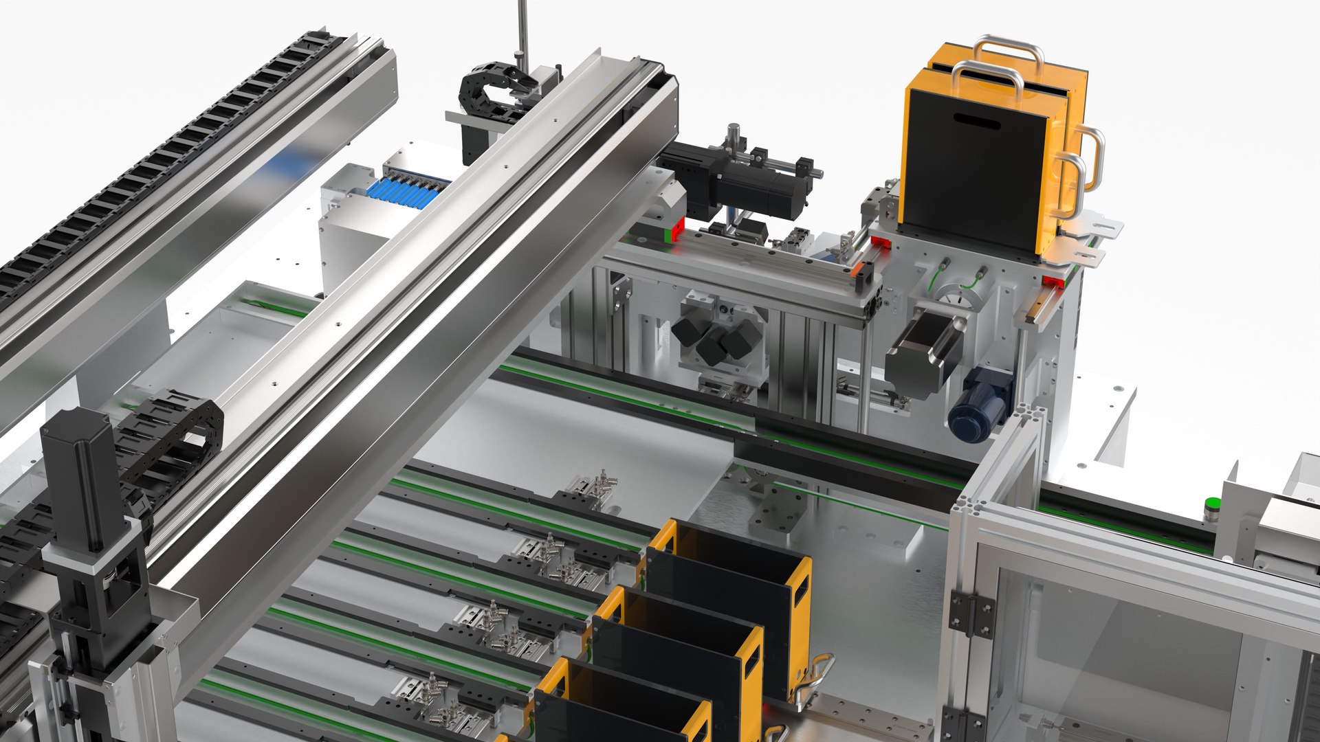3D Fully Automatic 18650 Battery Sorting Machine - TurboSquid 2058609