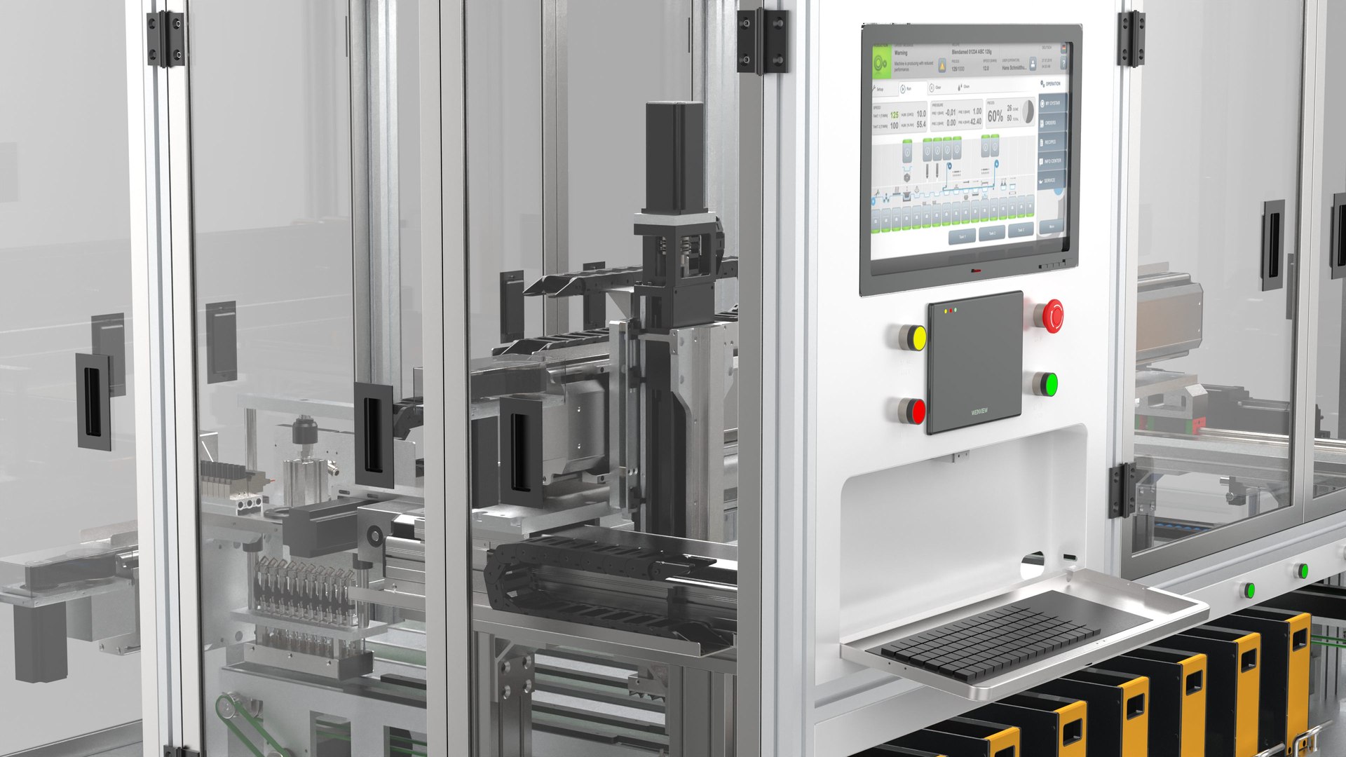 3D Fully Automatic 18650 Battery Sorting Machine - TurboSquid 2058609