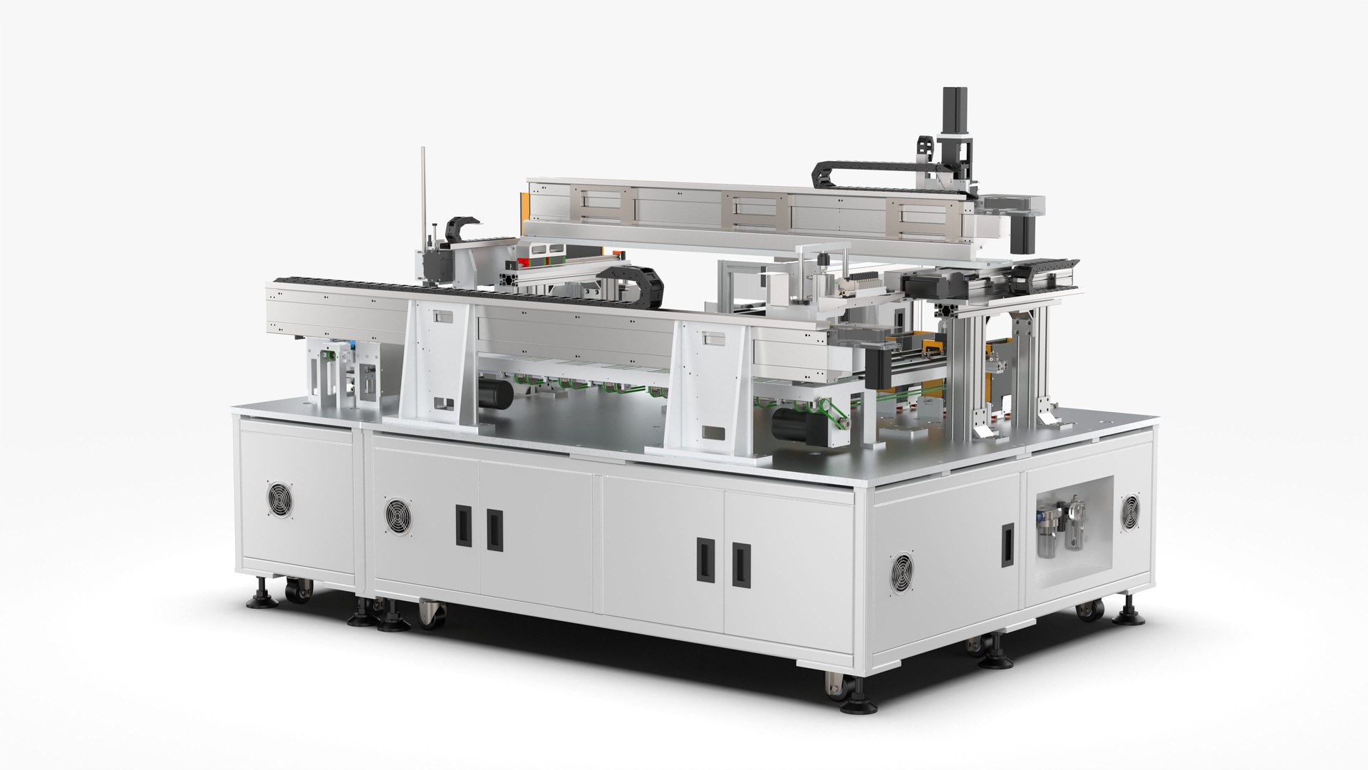 3D Fully Automatic 18650 Battery Sorting Machine - TurboSquid 2058609