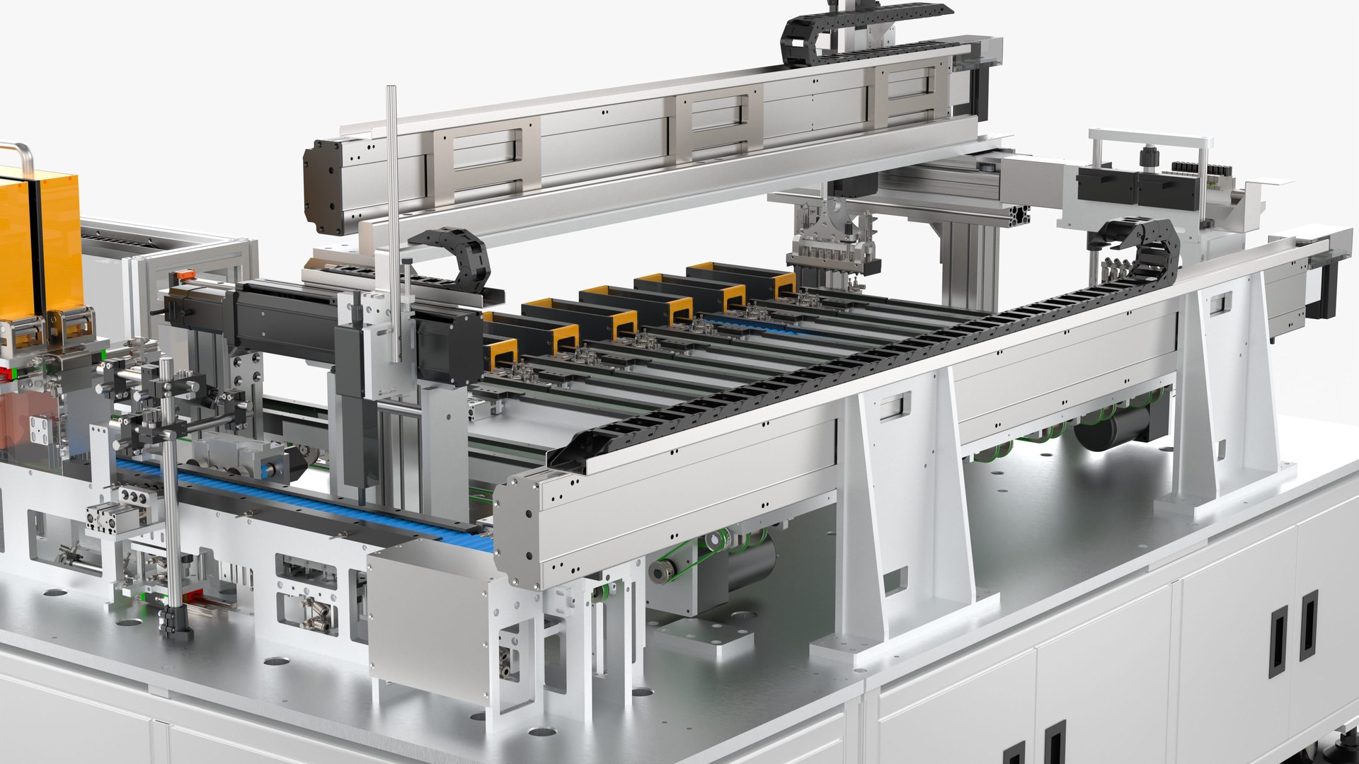 3D Fully Automatic 18650 Battery Sorting Machine - TurboSquid 2058609