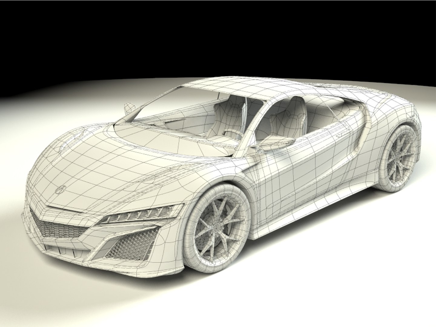 3D Acura Nsx 2015 - TurboSquid 1334796