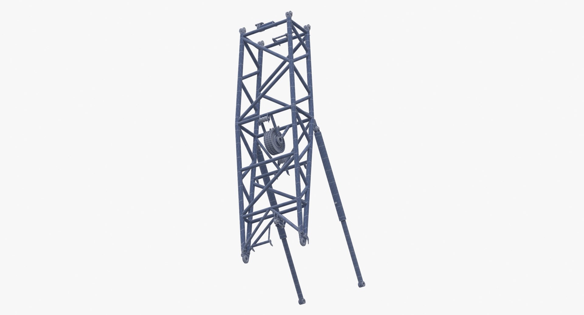 Crane Wa Frame 2 3D Model - TurboSquid 1710526