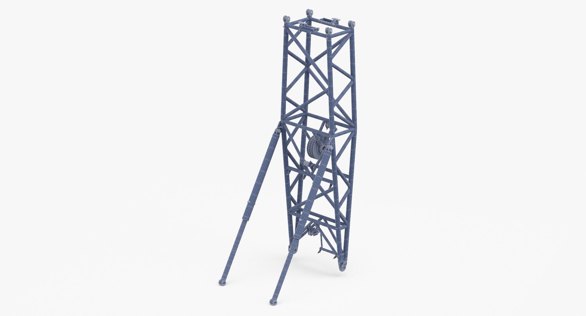Crane Wa Frame 2 3D Model - TurboSquid 1710526