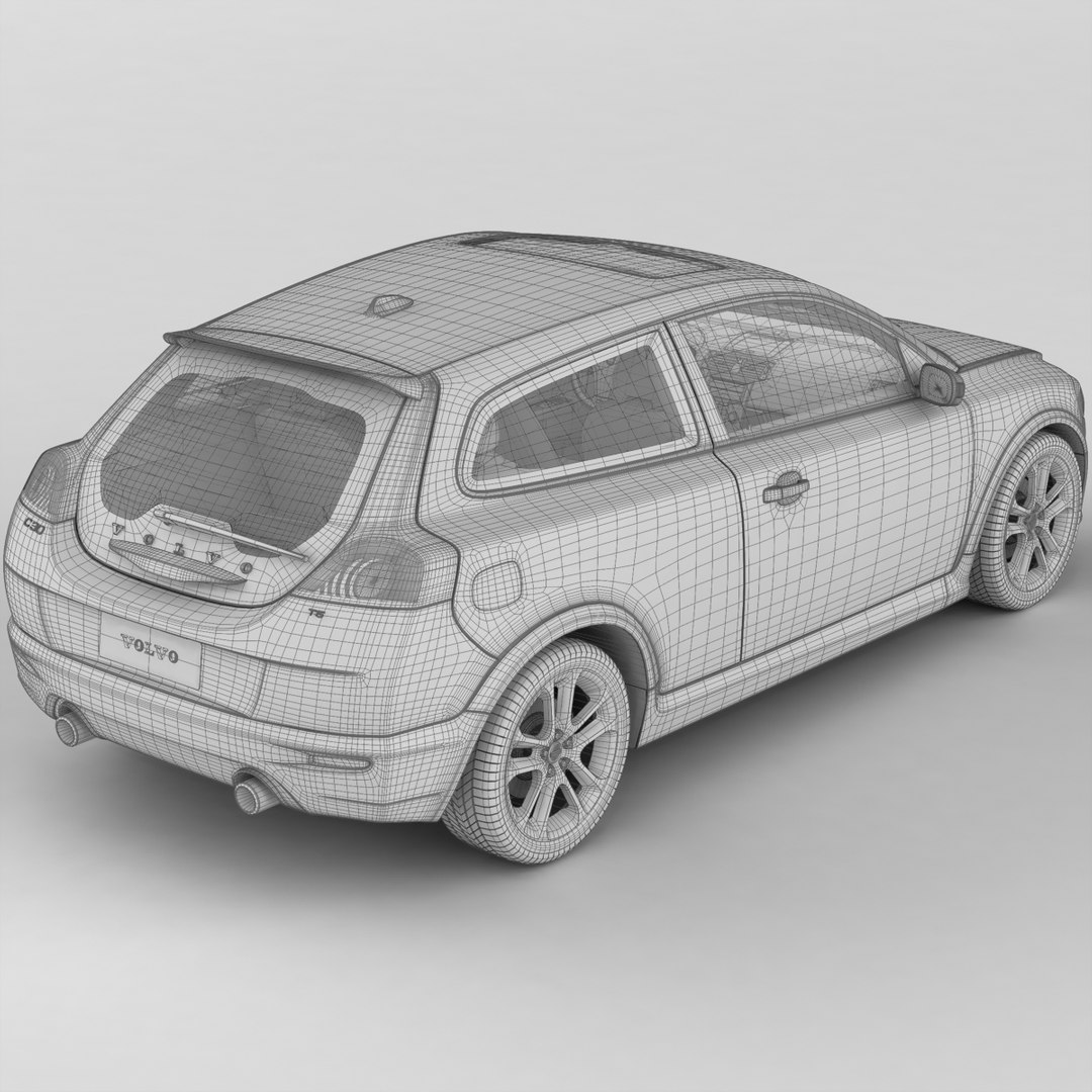 3d C30 Car Model