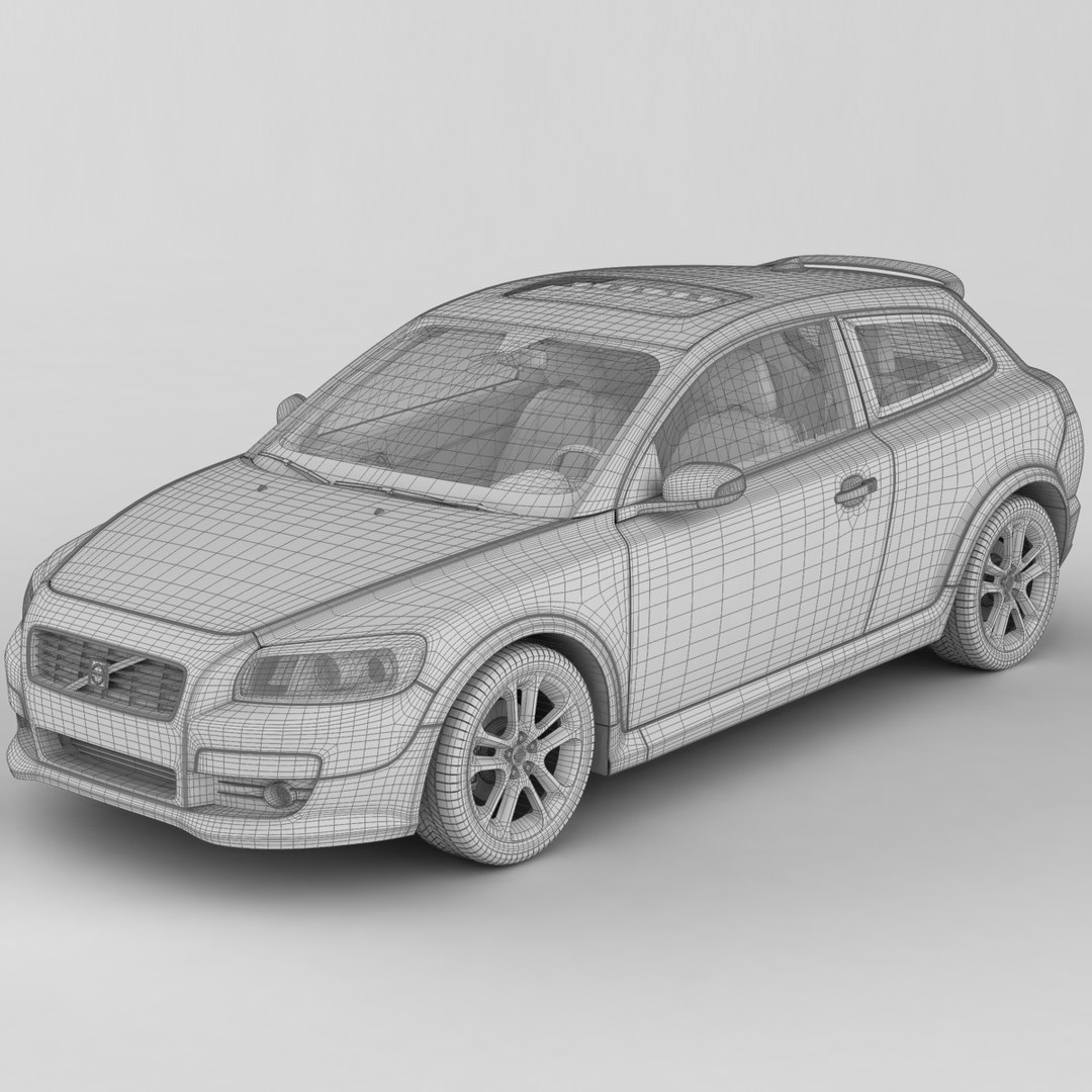 3d C30 Car Model