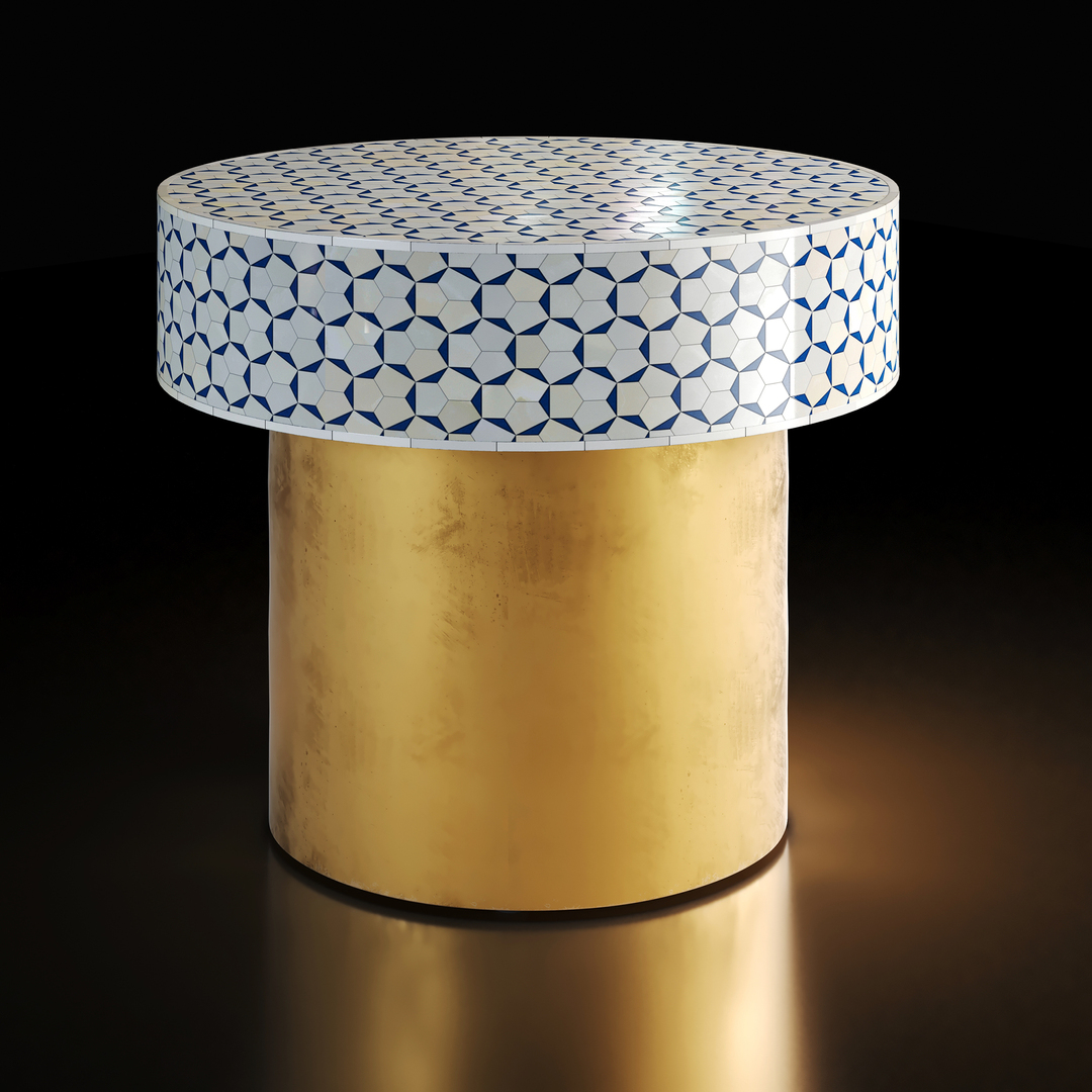 3D model targua bone inlay end - TurboSquid 1644411