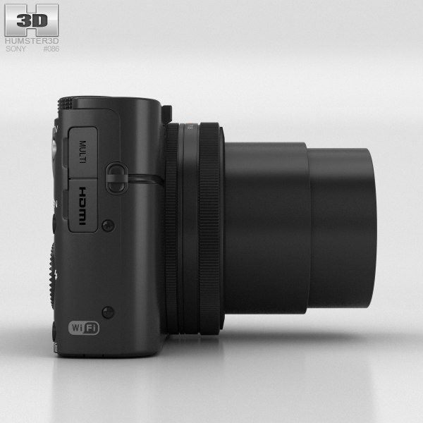 Sony cyber-shot cyber 3D model - TurboSquid 1255171