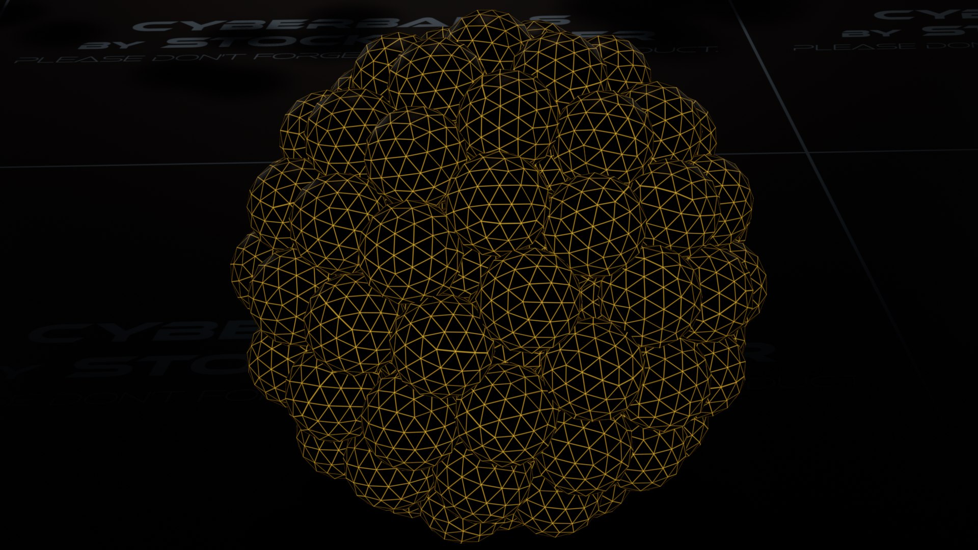 3D Cyberball Flock - TurboSquid 1978553