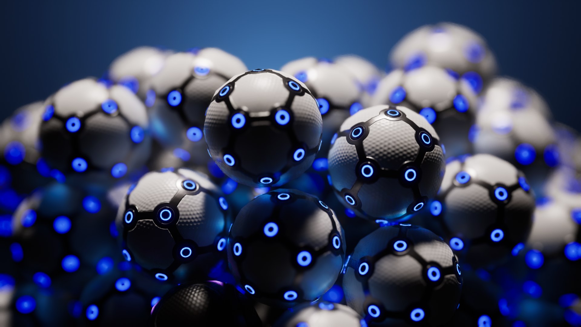 3D Cyberball Flock - TurboSquid 1978553