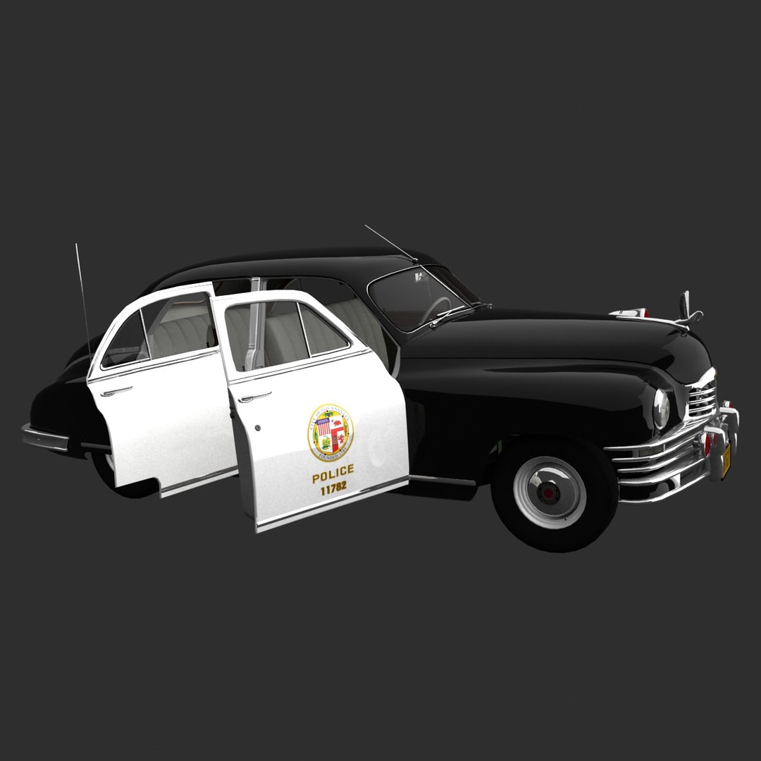 Packard 1948 Police Sedan 3ds