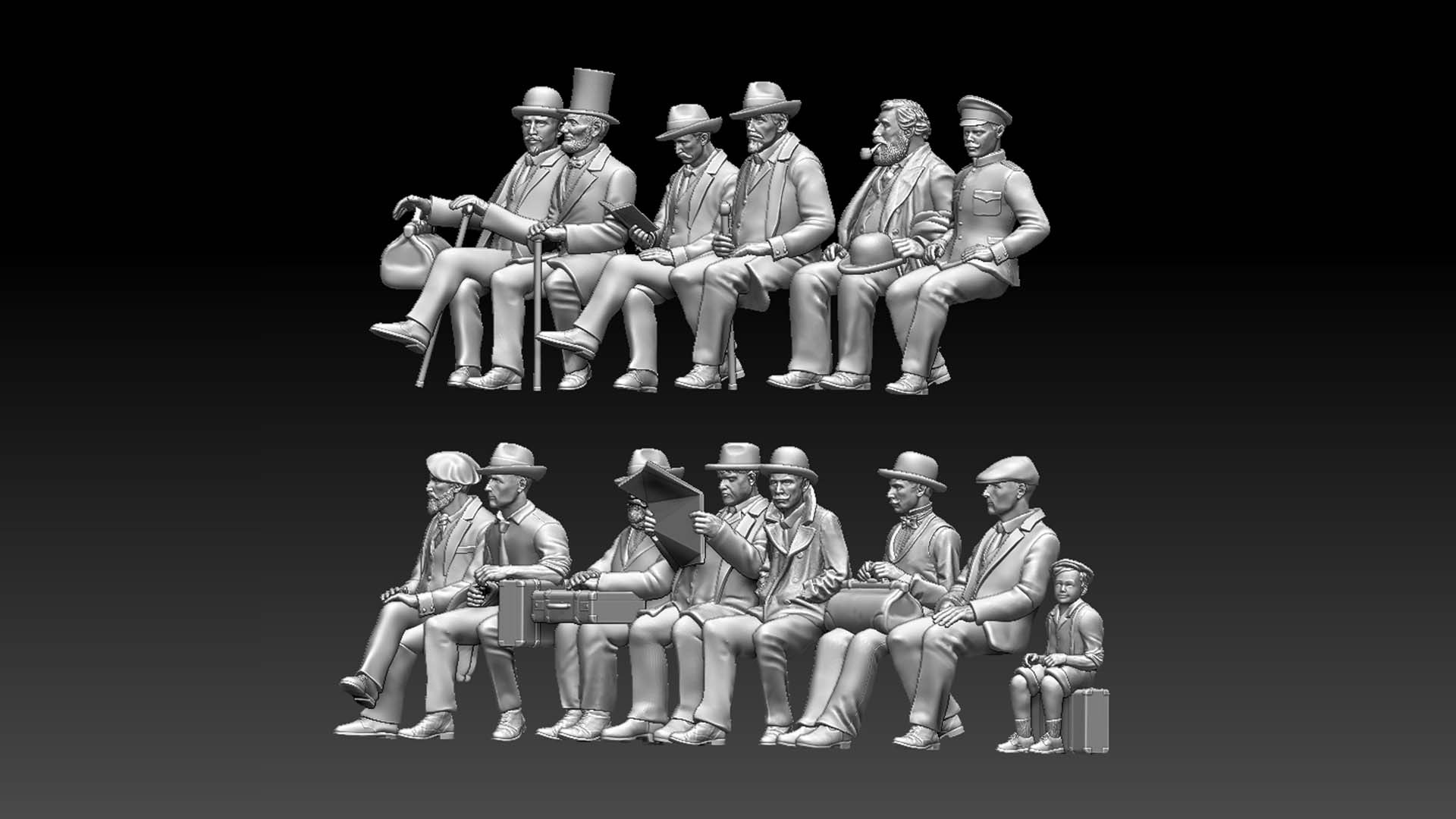 3D PASSENGERS - TurboSquid 2064612