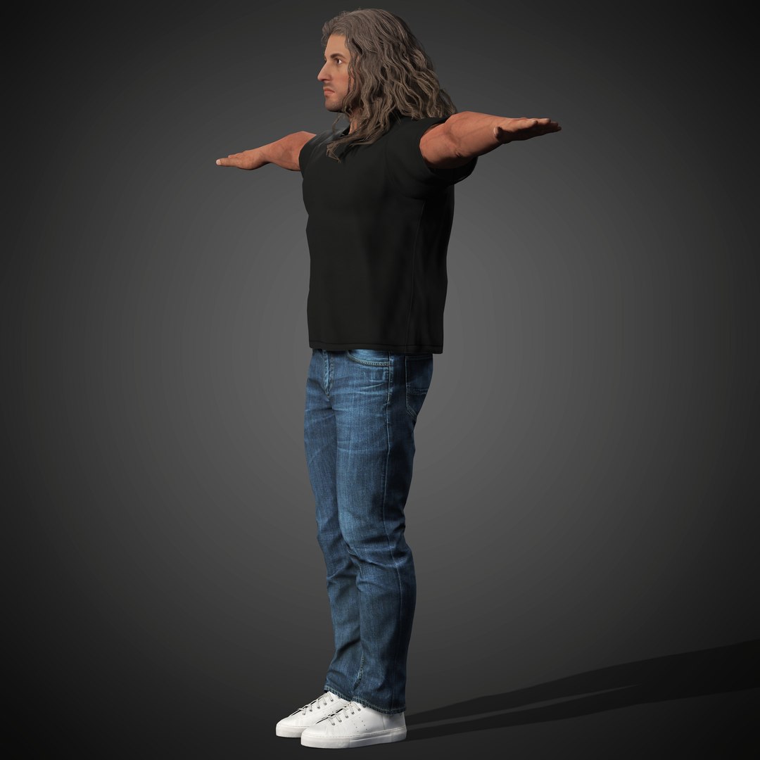 3D Model Sylvester Stallone Character - TurboSquid 2408966
