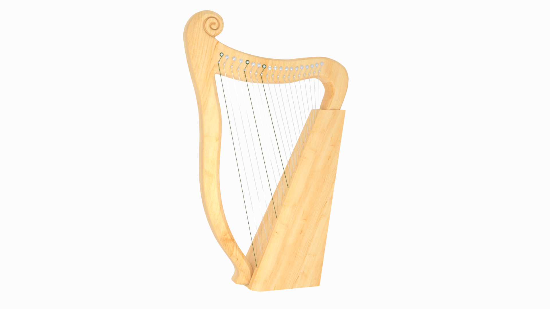 Harp 3D - TurboSquid 2265765