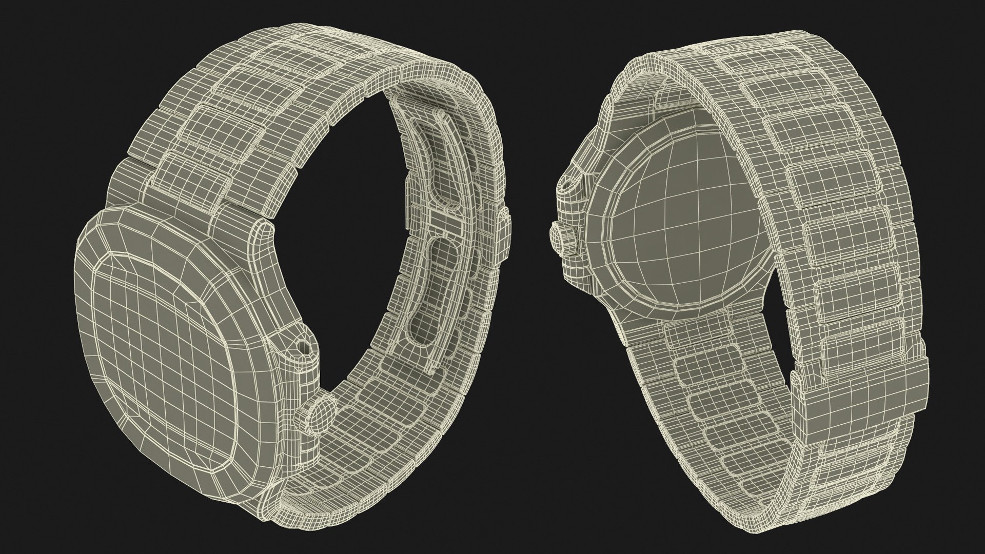 3D Watch Patek Philippe Nautilus 5712A-001 Moonphase Steel Bracelet ...