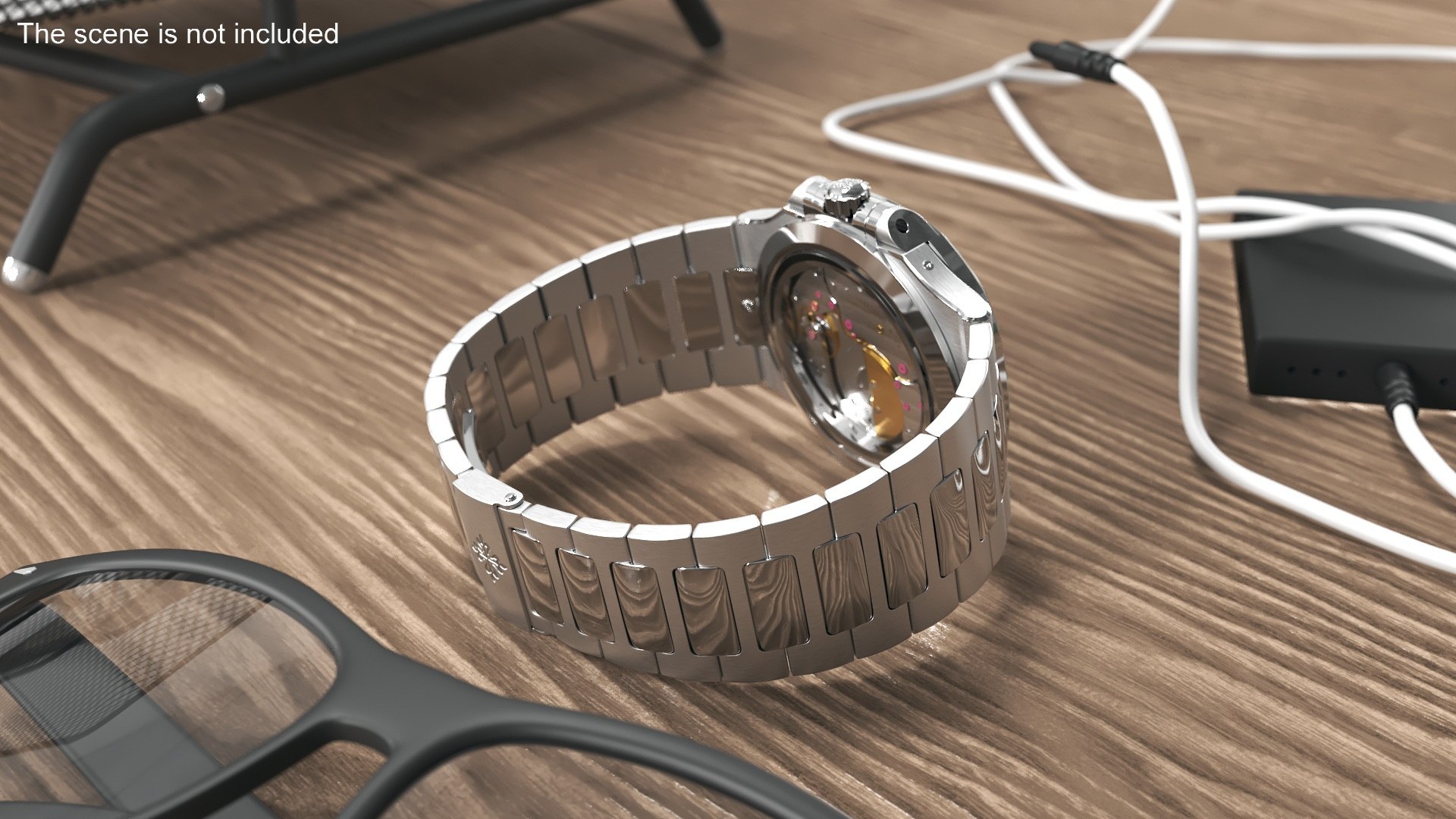 3D Watch Patek Philippe Nautilus 5712A-001 Moonphase Steel Bracelet ...