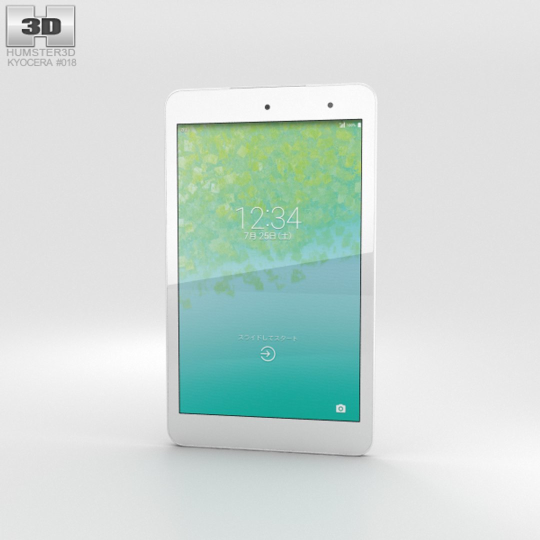3D kyocera tab 01 - TurboSquid 1215346
