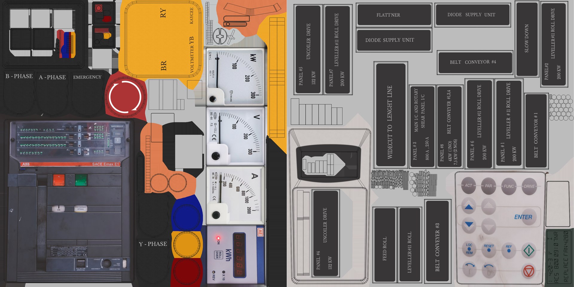3D Electrical Fuse Box Model - TurboSquid 2261843