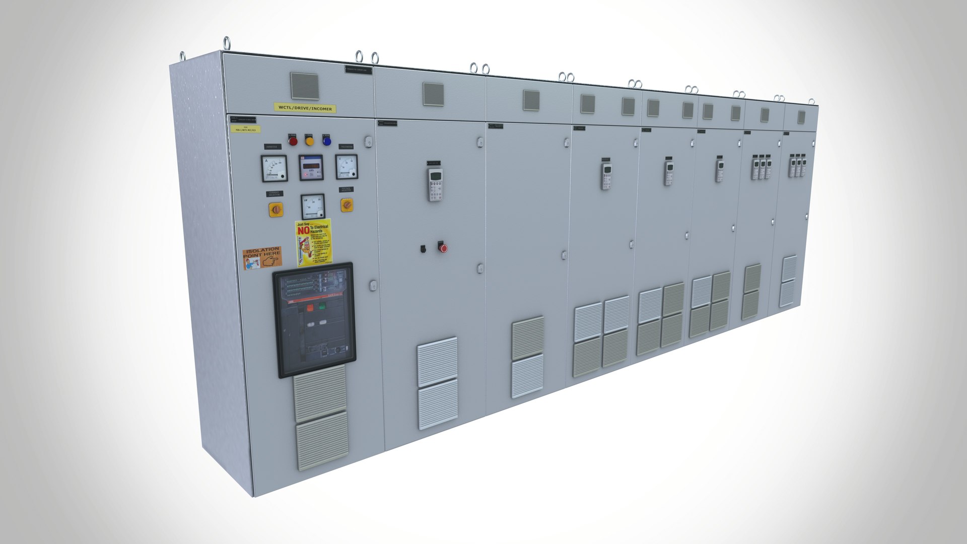 3D Electrical Fuse Box Model - TurboSquid 2261843