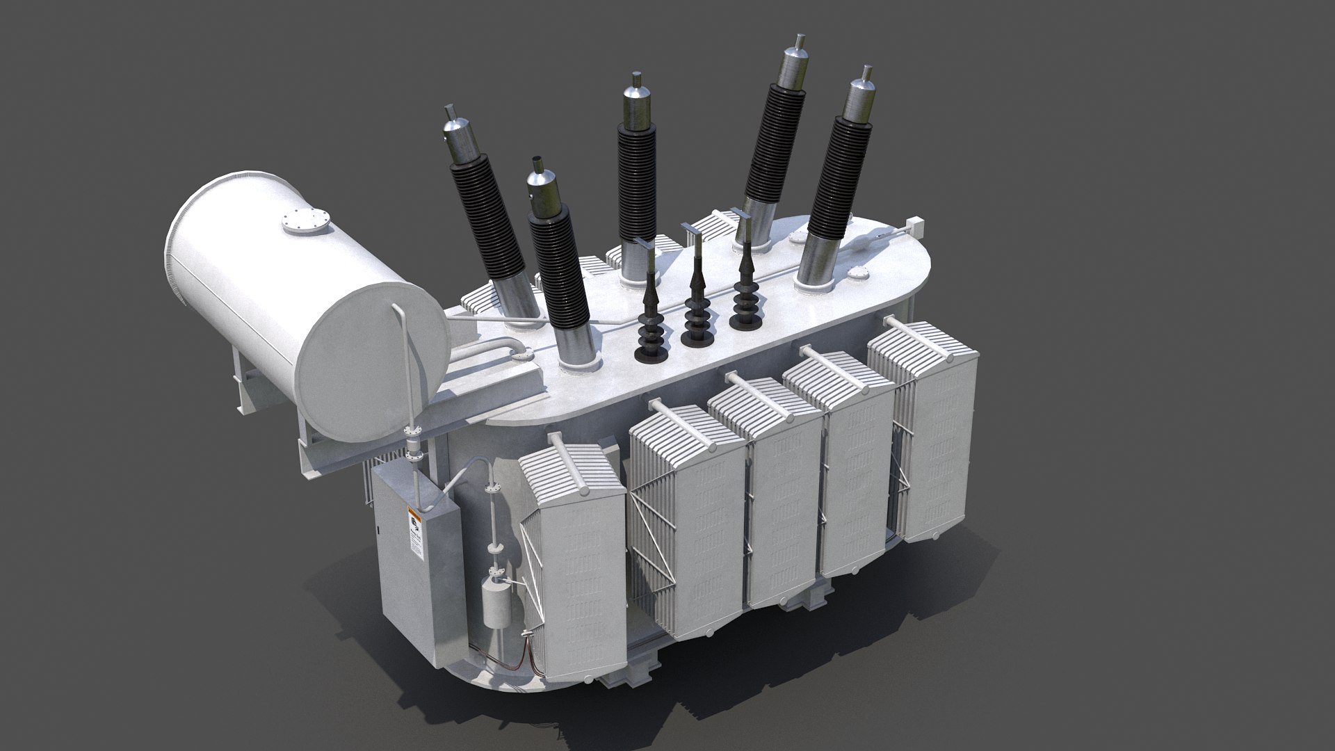 Large Electrical Transformer 3D - TurboSquid 2044267