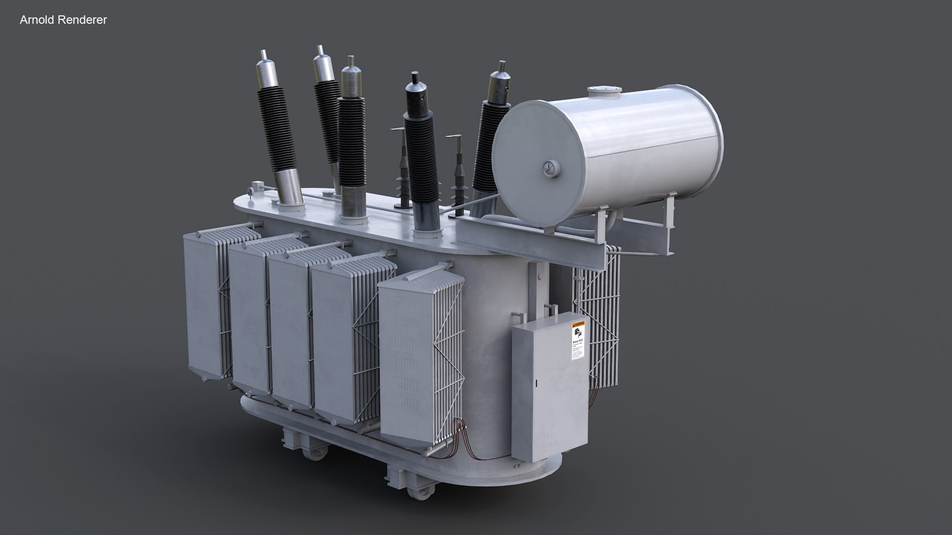 Large Electrical Transformer 3D - TurboSquid 2044267