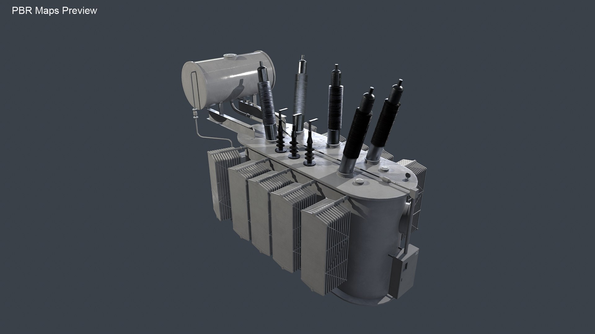 Large Electrical Transformer 3D - TurboSquid 2044267