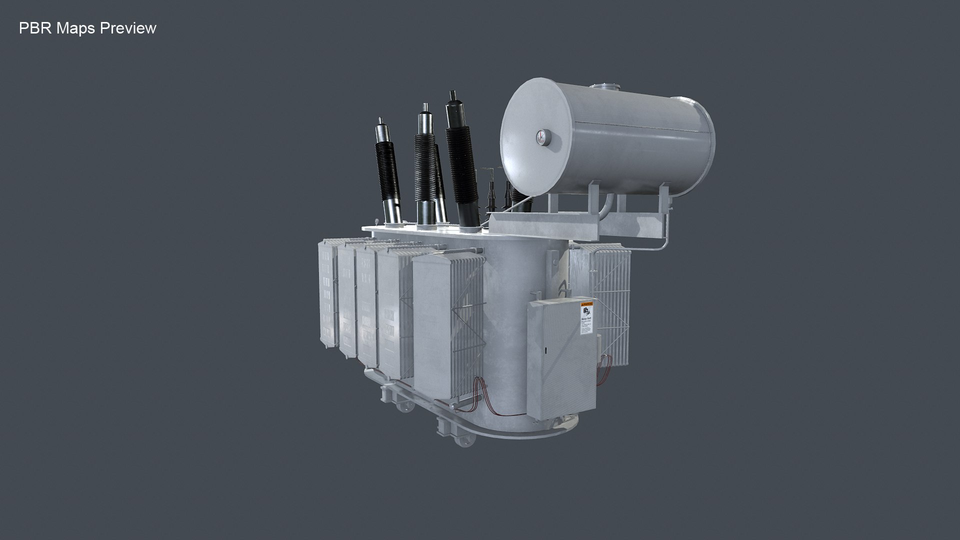 Large Electrical Transformer 3D - TurboSquid 2044267