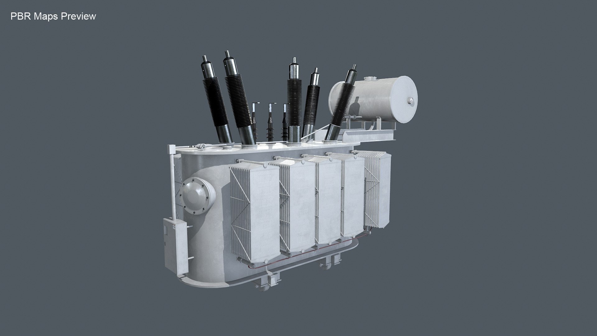 Large Electrical Transformer 3D - TurboSquid 2044267