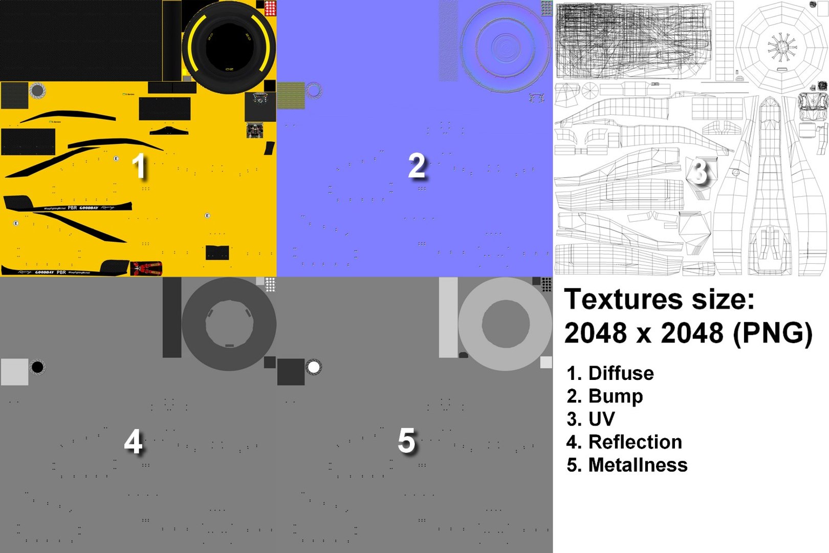 Low-poly Formula 1 2016 3d Max