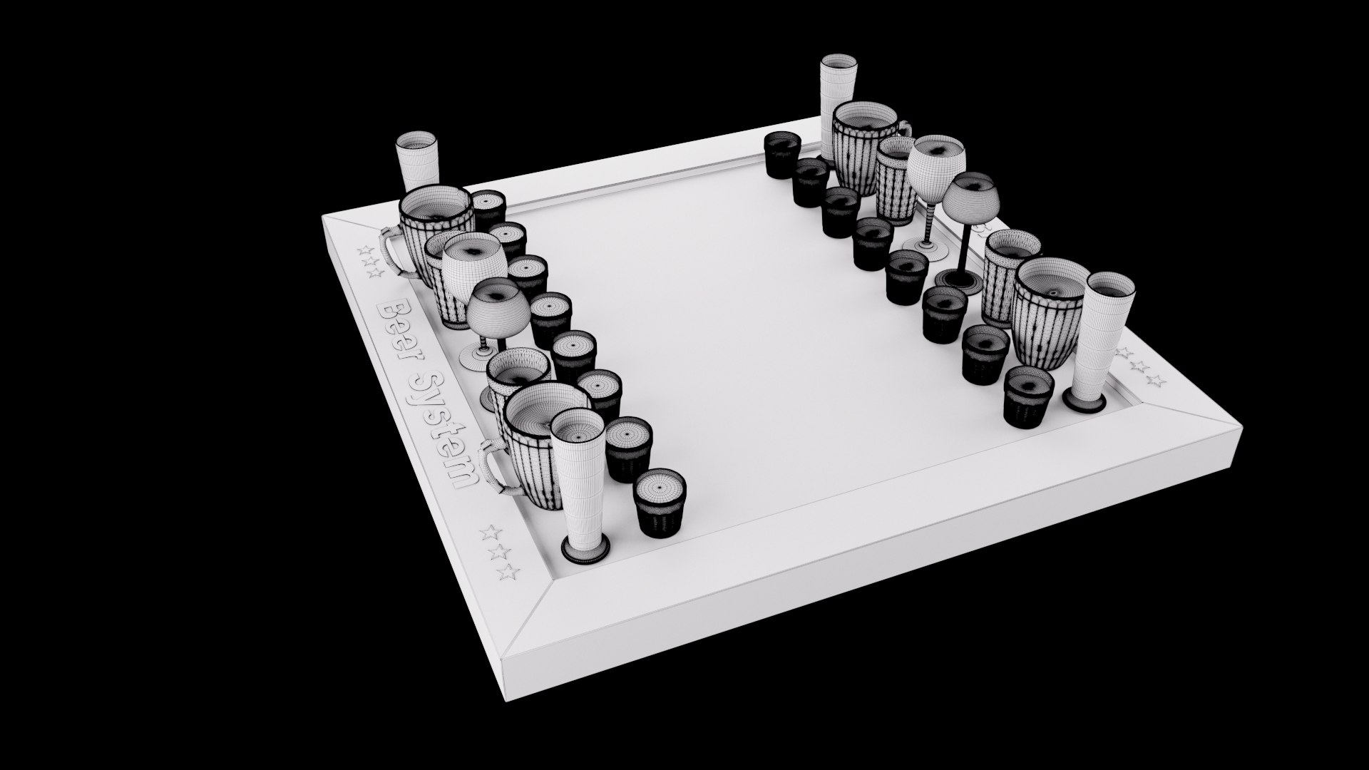 Chess Beer 3D - TurboSquid 1690728
