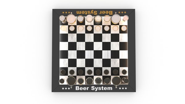 Chess beer 3D - TurboSquid 1690728
