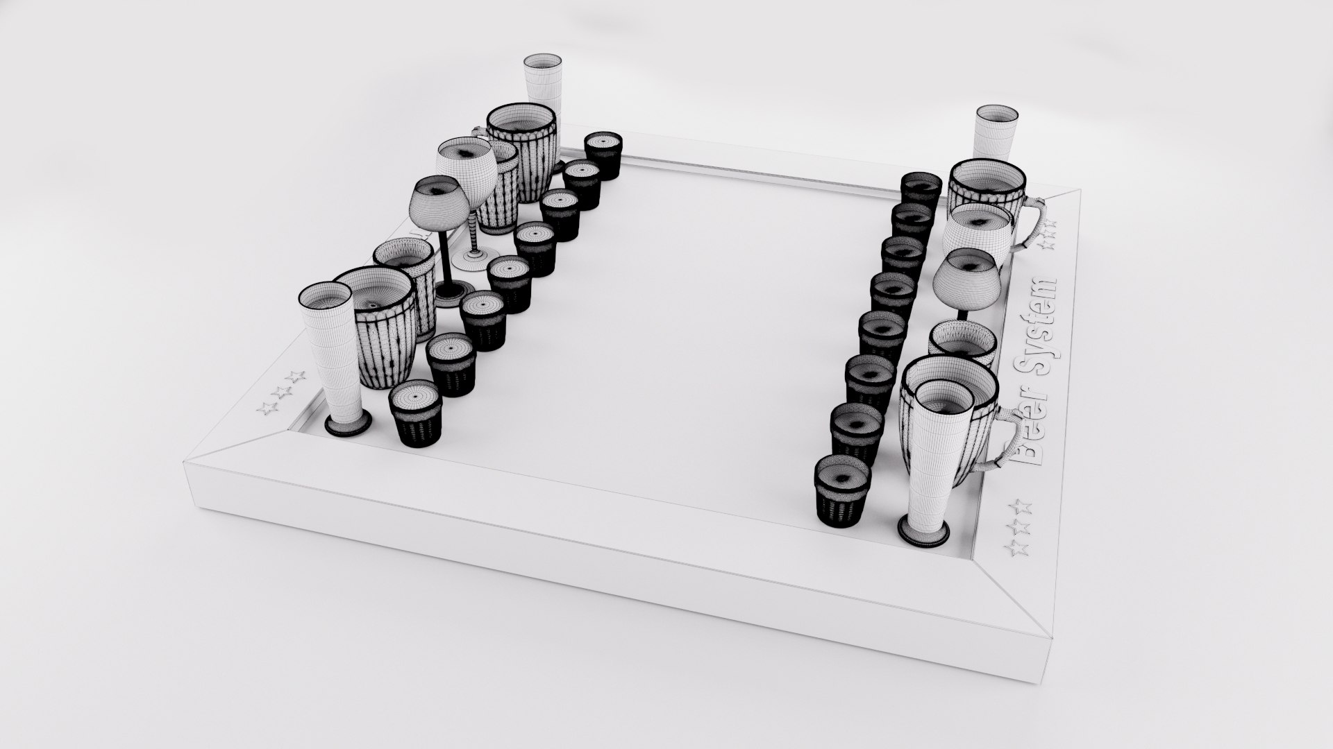 Chess Beer 3D - TurboSquid 1690728